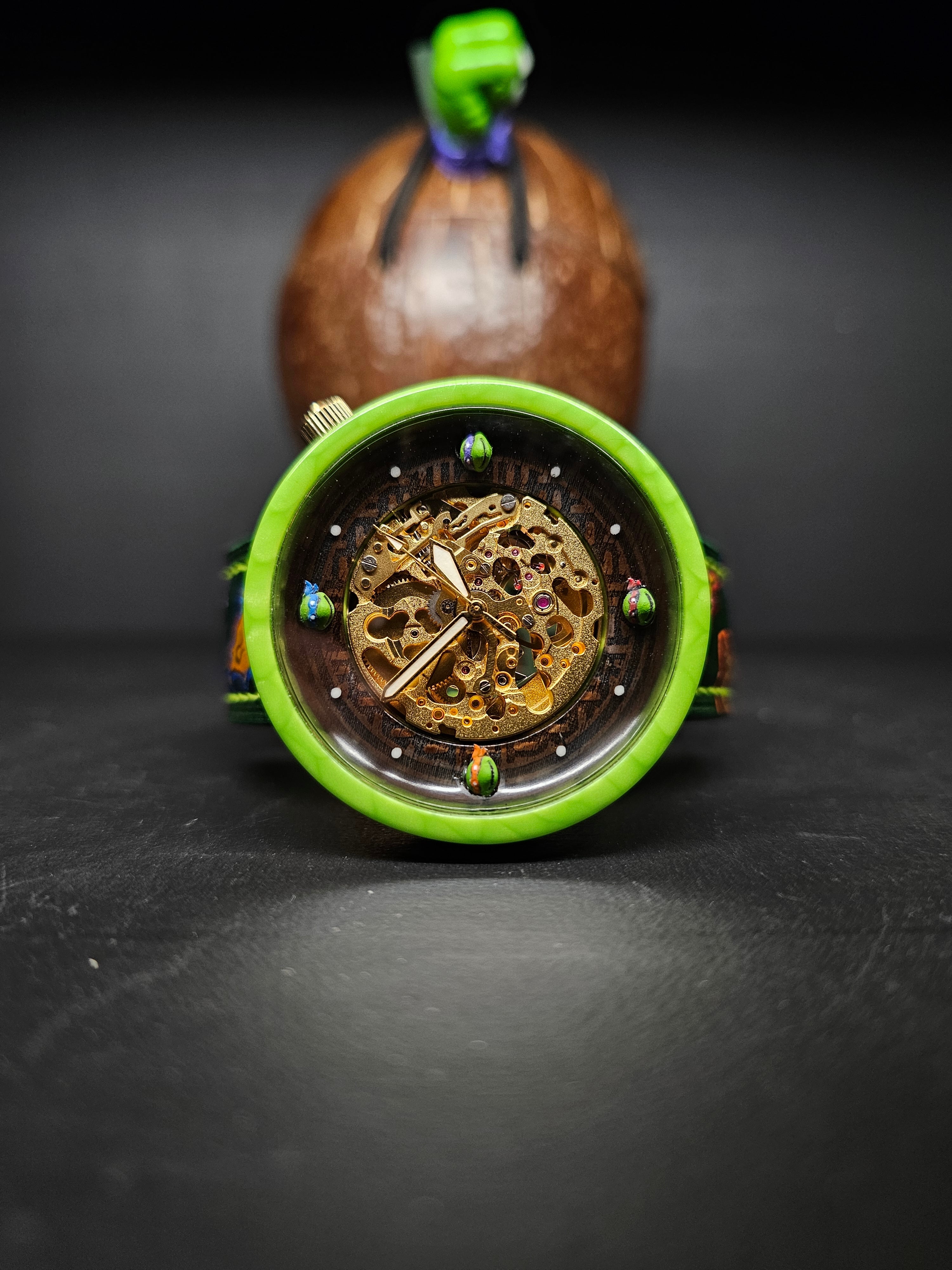 Turtle Time Watch: Heroes in a Half Shell Collector's Timepiece
