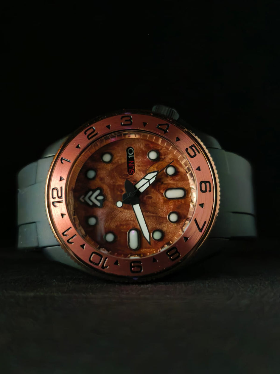 Maker Watch Company | Custom Wood Seiko Mod Watches