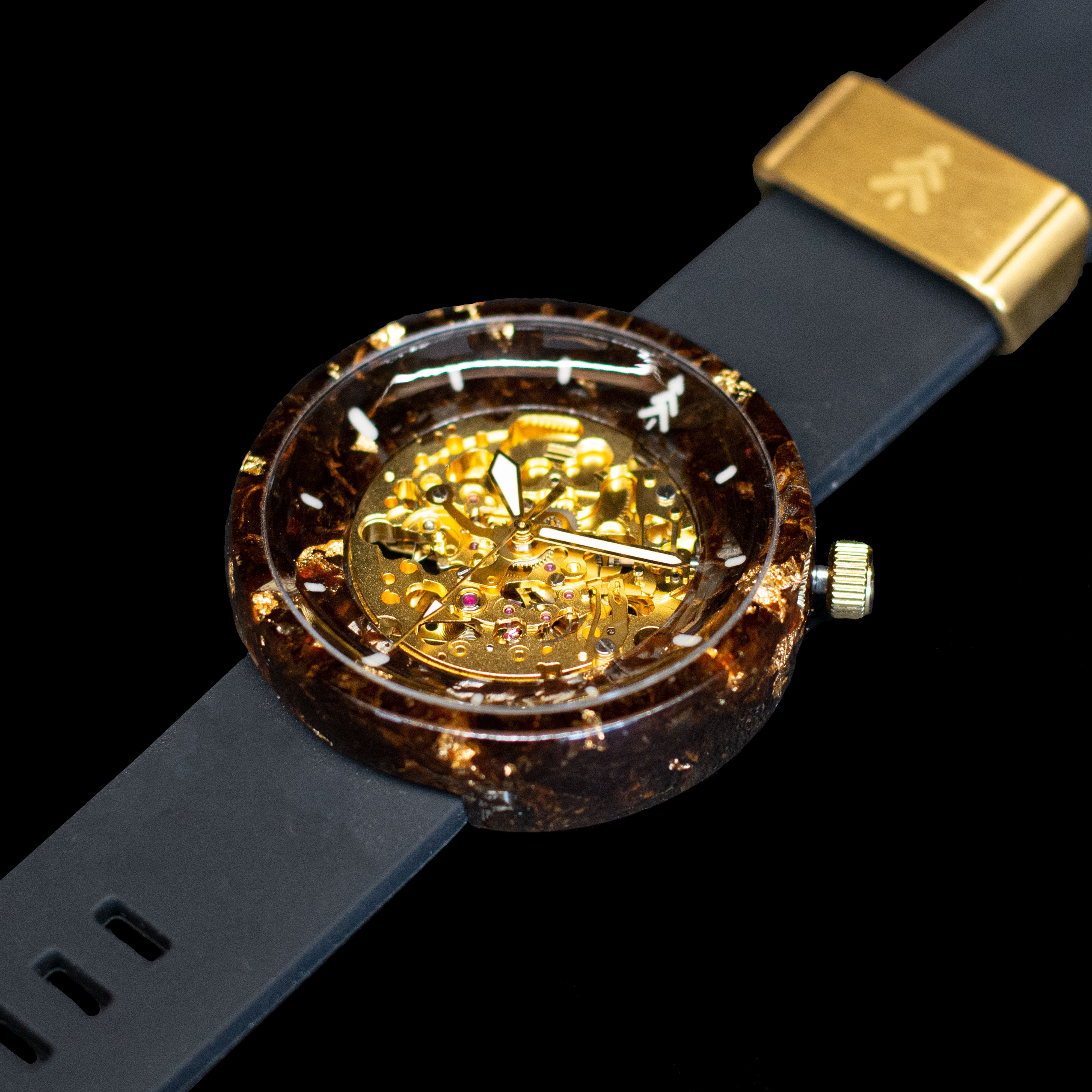Cigar Epoxy Resin Wristwatch
