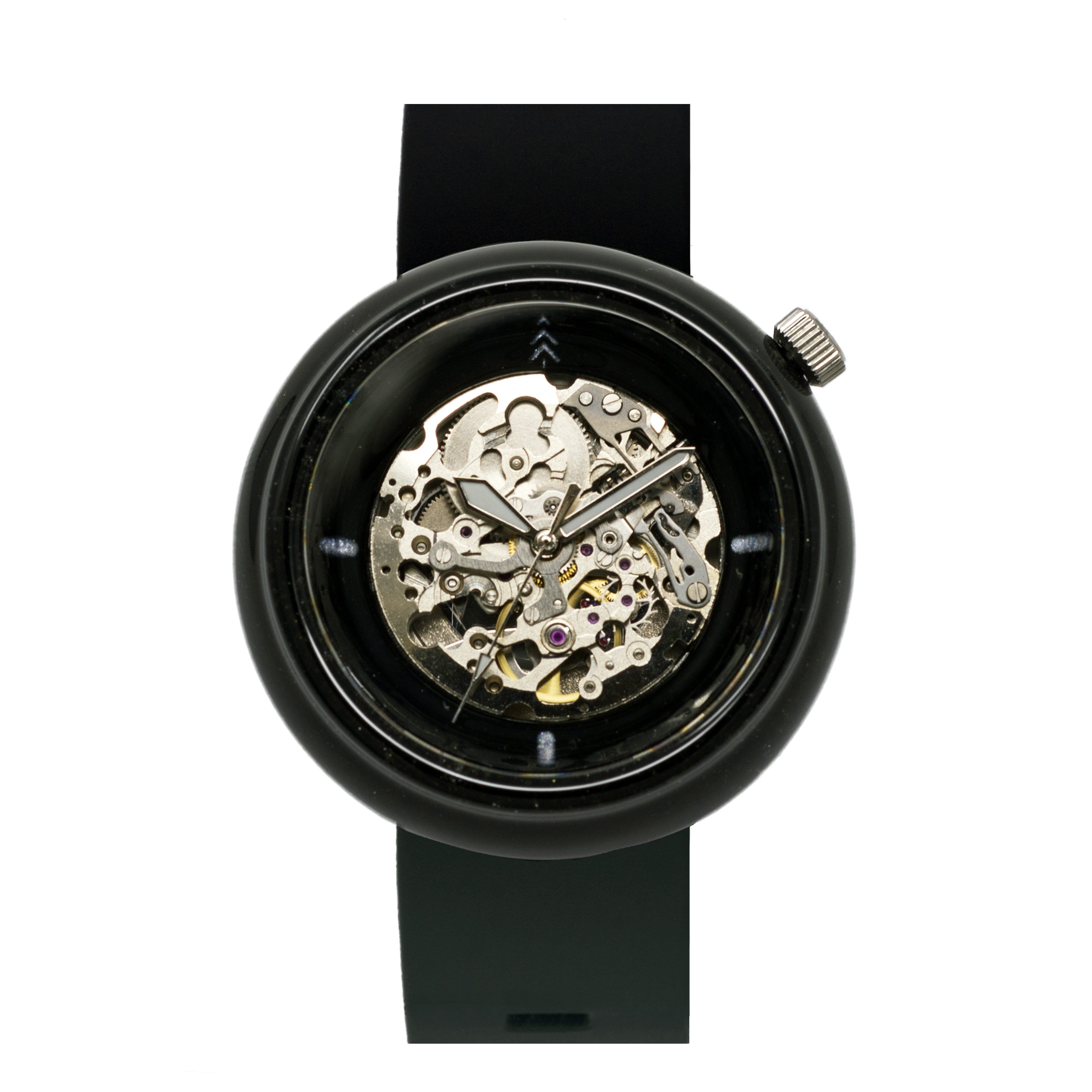 Black DiamondCast® resin watch by Maker Watch Company