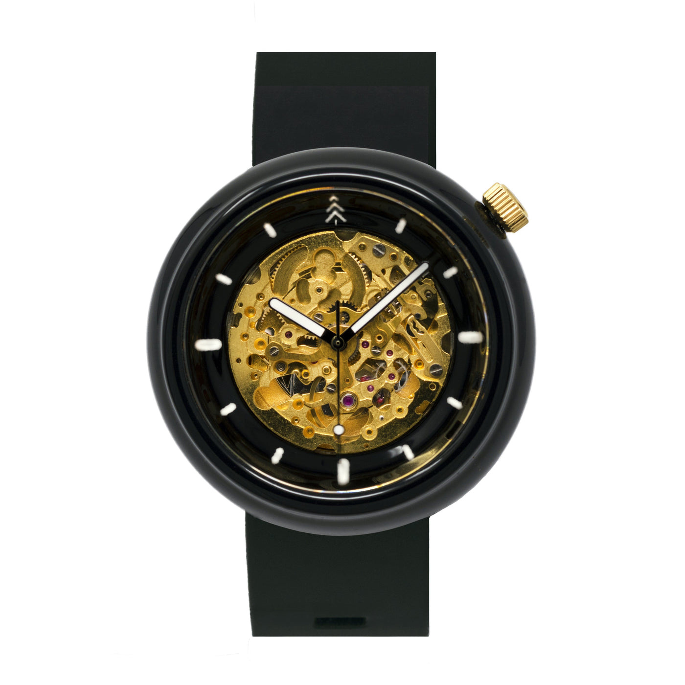 Black and Gold Resin Watch | Maker Watch Co.®