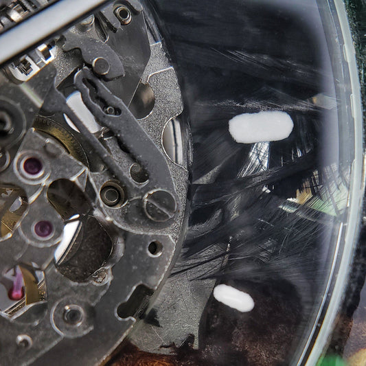 Carbon Fiber and Wood Mechanical Watch