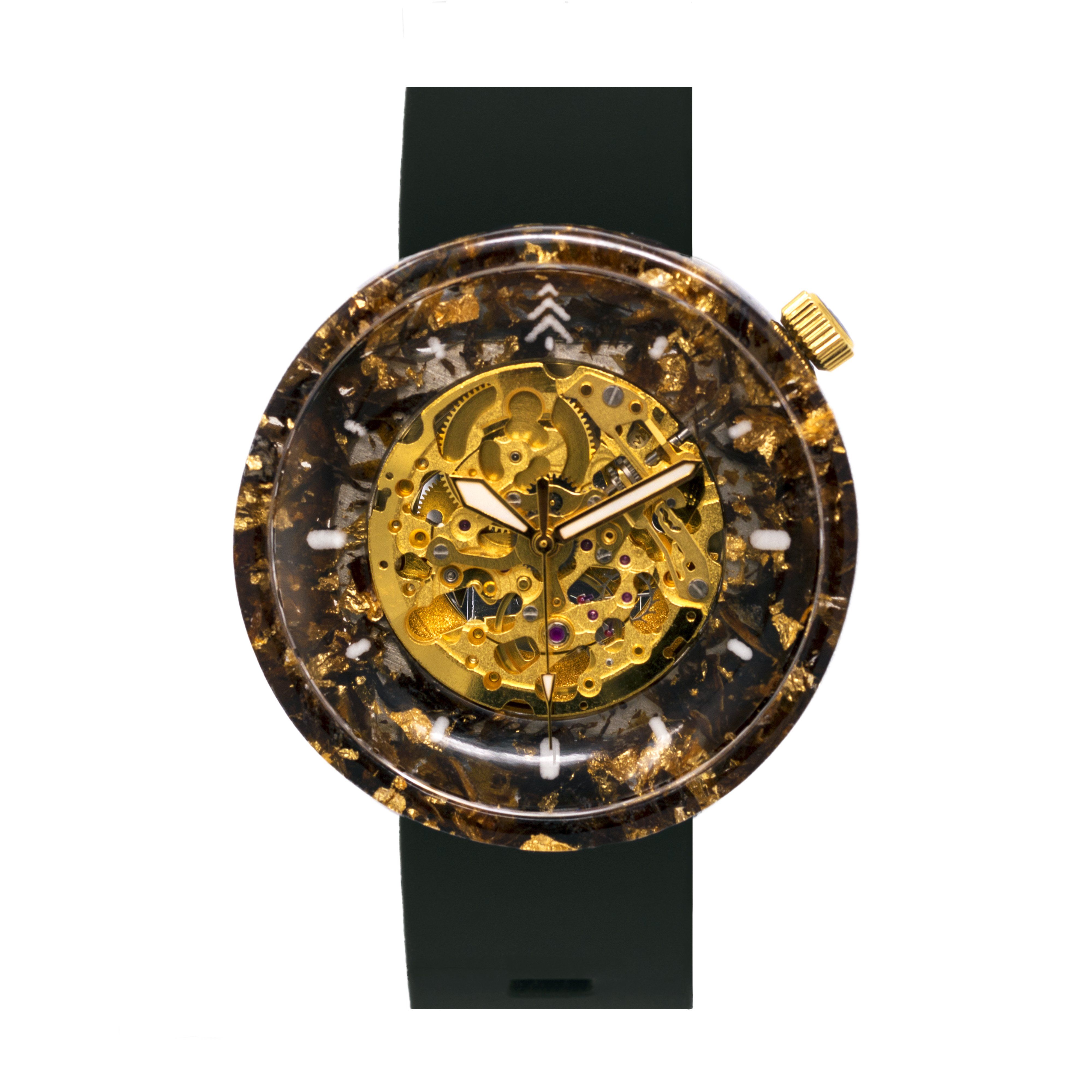 Cigar Epoxy Resin Wristwatch