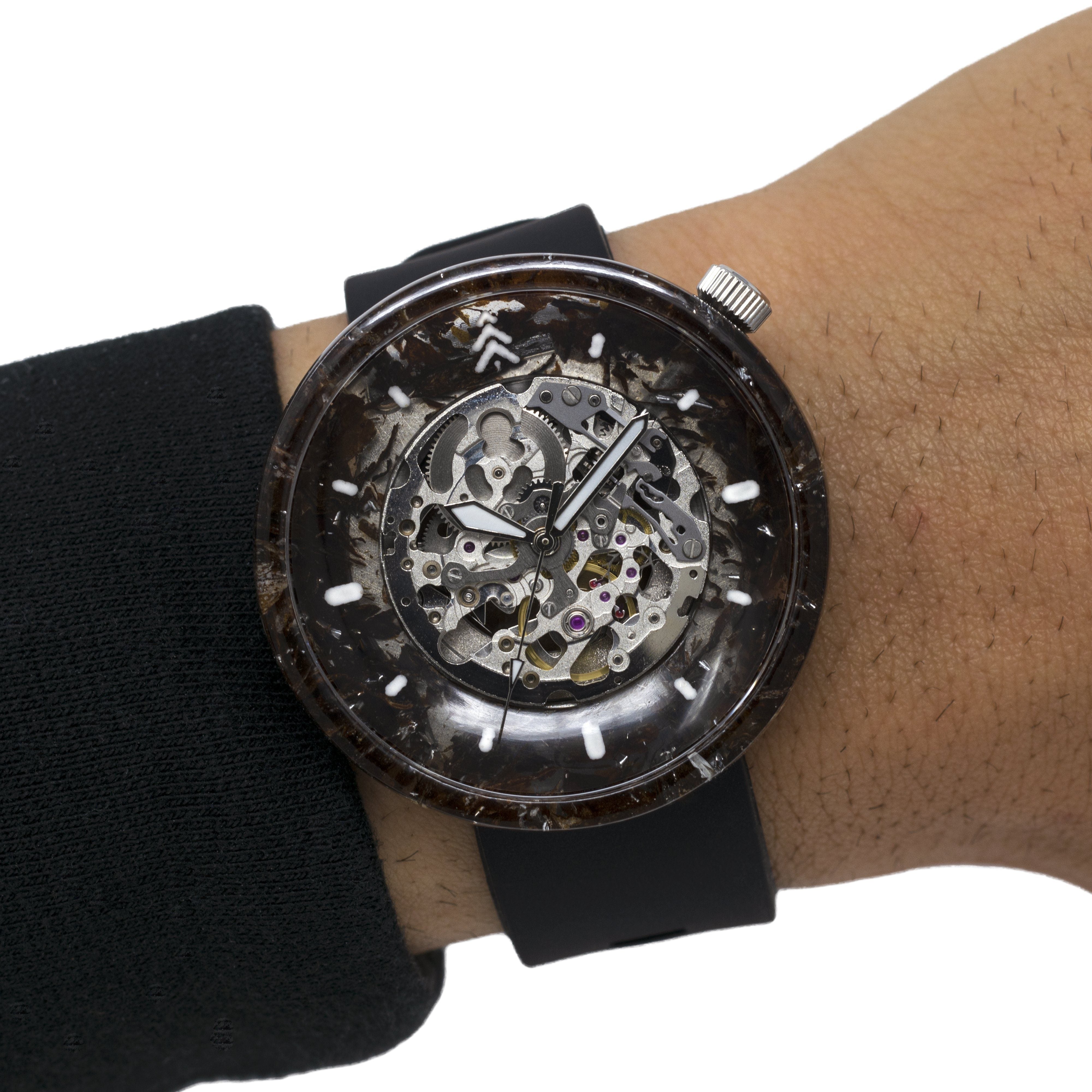 Cigar Epoxy Resin Wristwatch