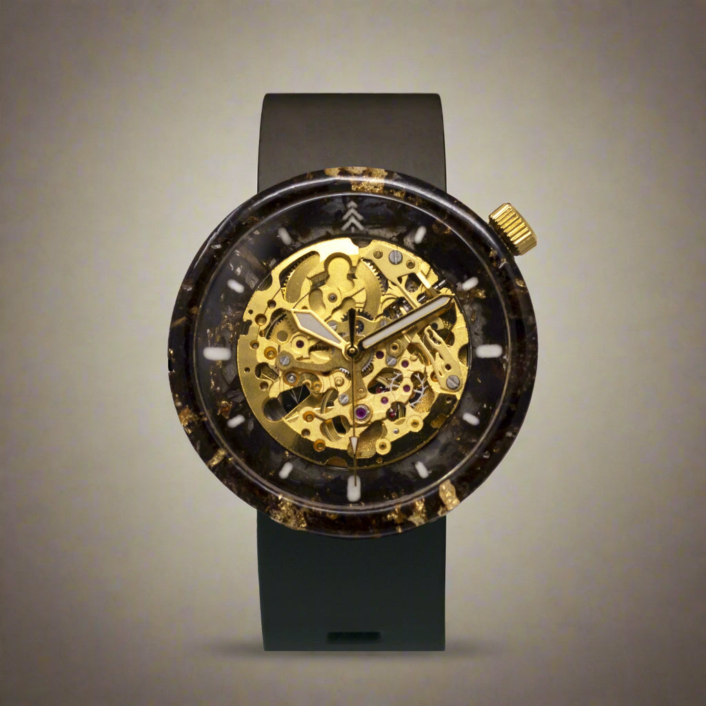 Cigar Epoxy Resin Wristwatch