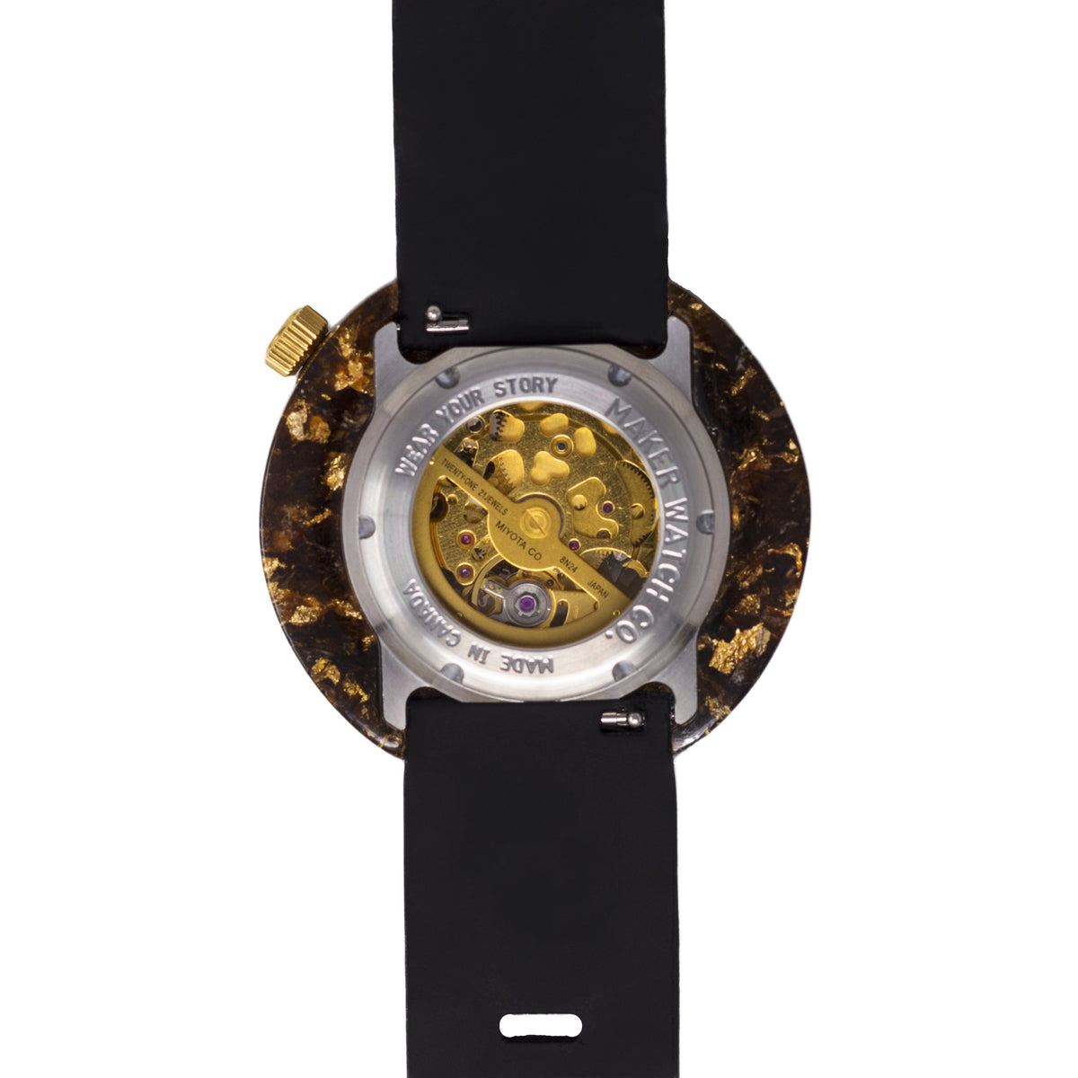 Cigar Epoxy Resin Wristwatch