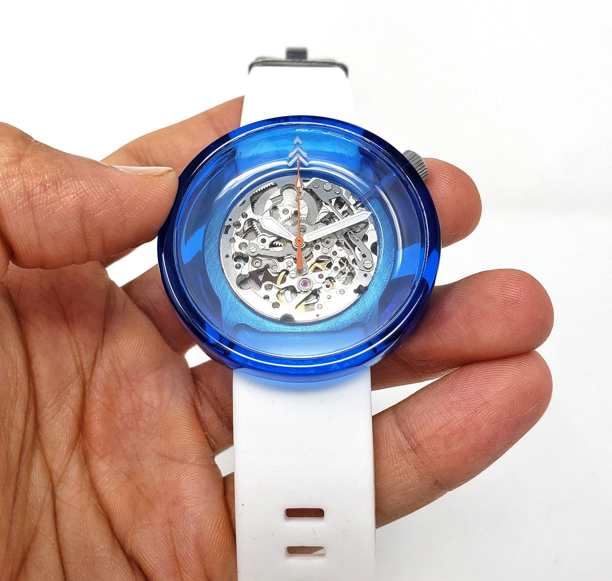 Blue and Silver Resin Watch by Maker Watch Co.®