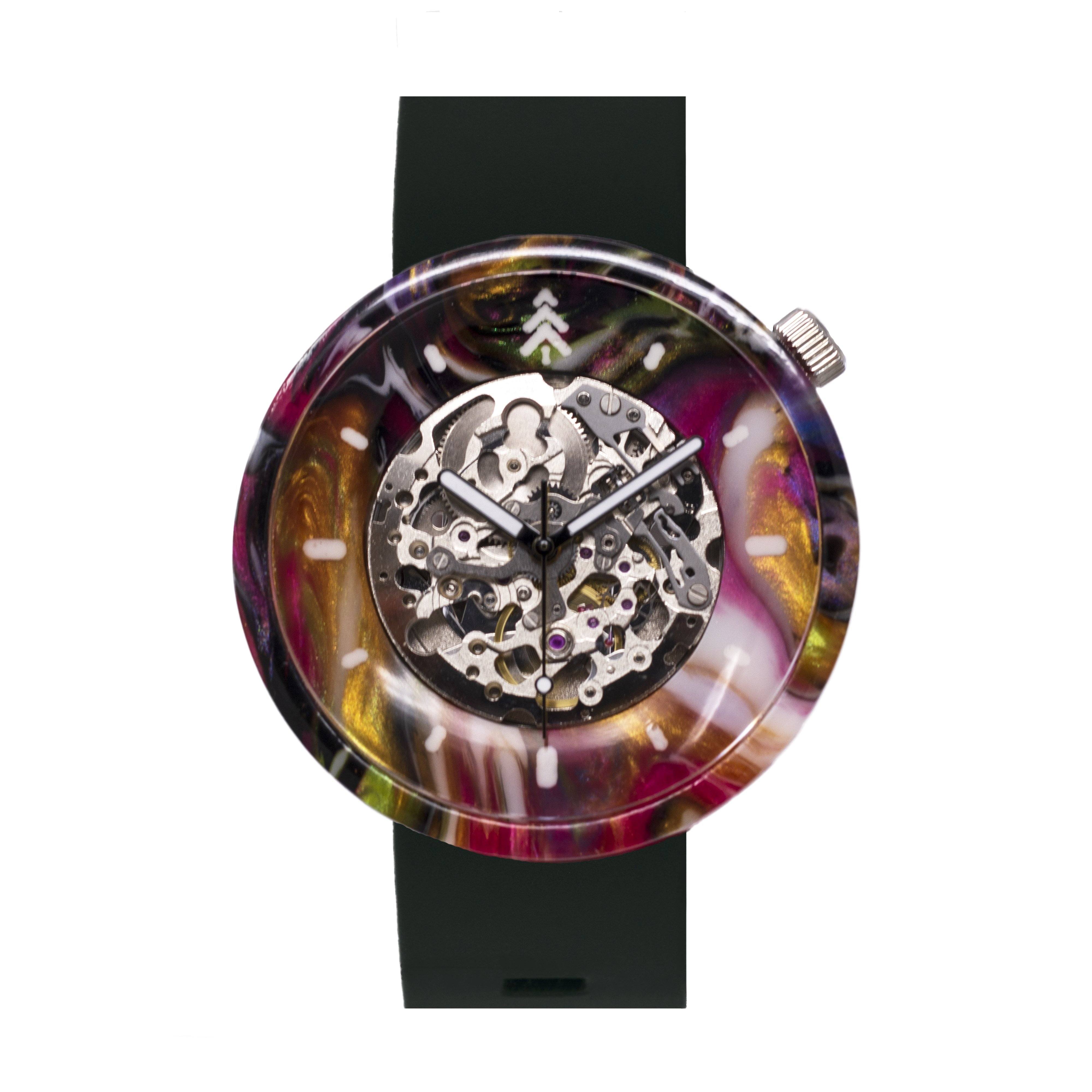 Epoxy Resin Art Watch by Pourcasso
