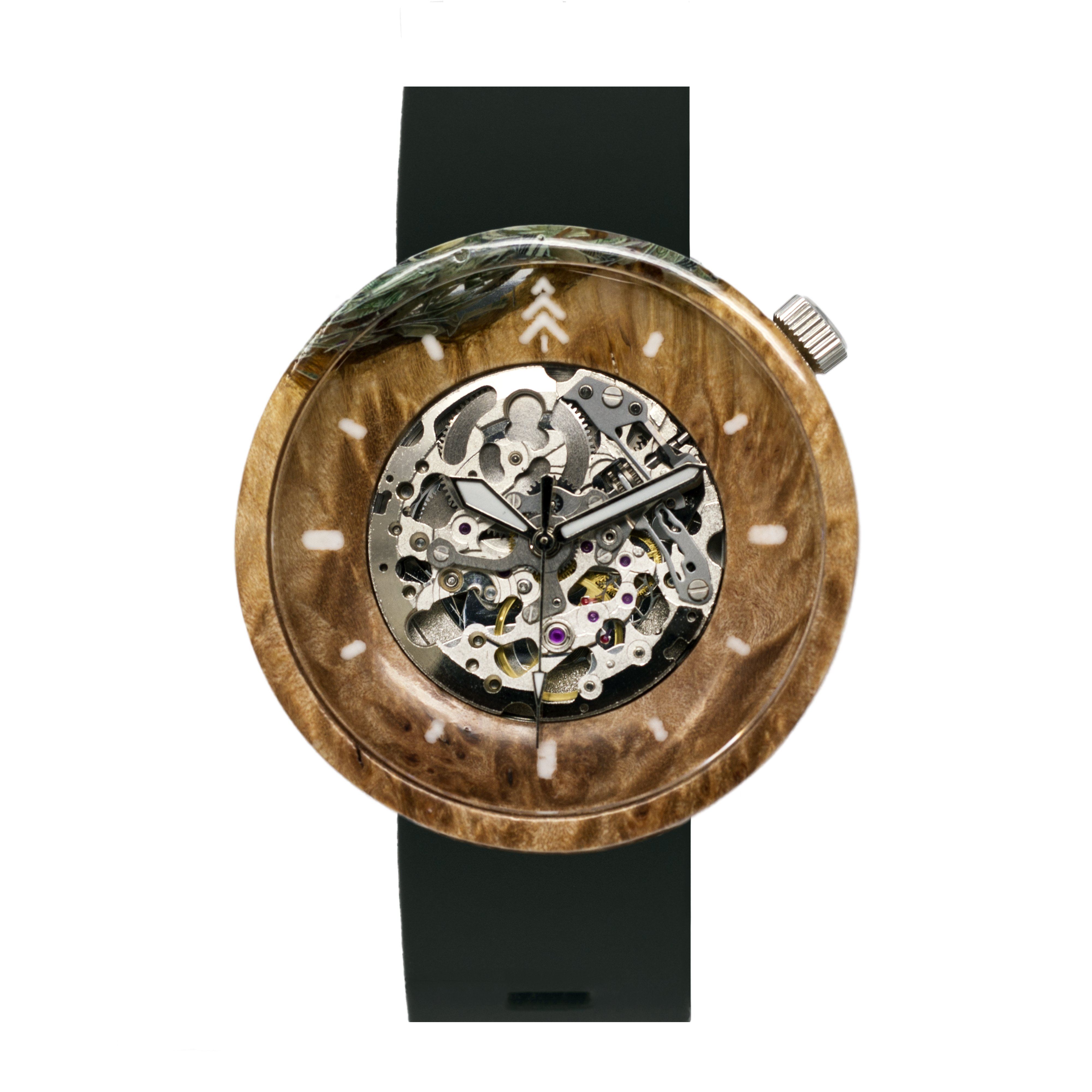 Shredded USD and Epoxy Watch