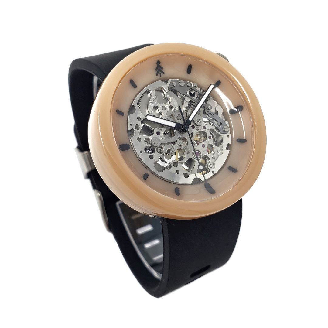 Tan Resin Automatic Watch by Maker Watch Co.®