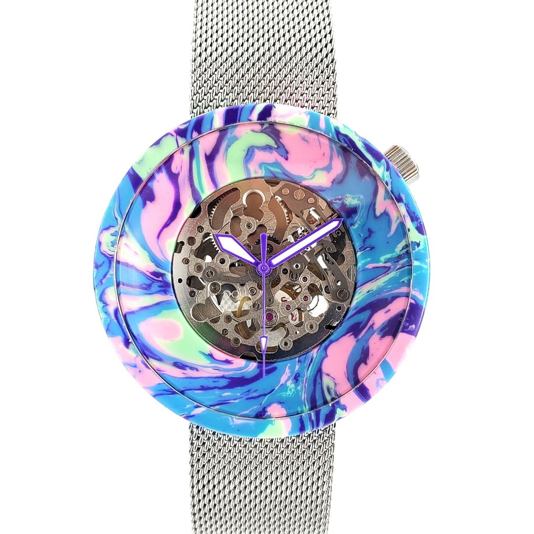 Tie-Dye Resin Watch | Handcrafted in Canada | Maker Watch Co.®