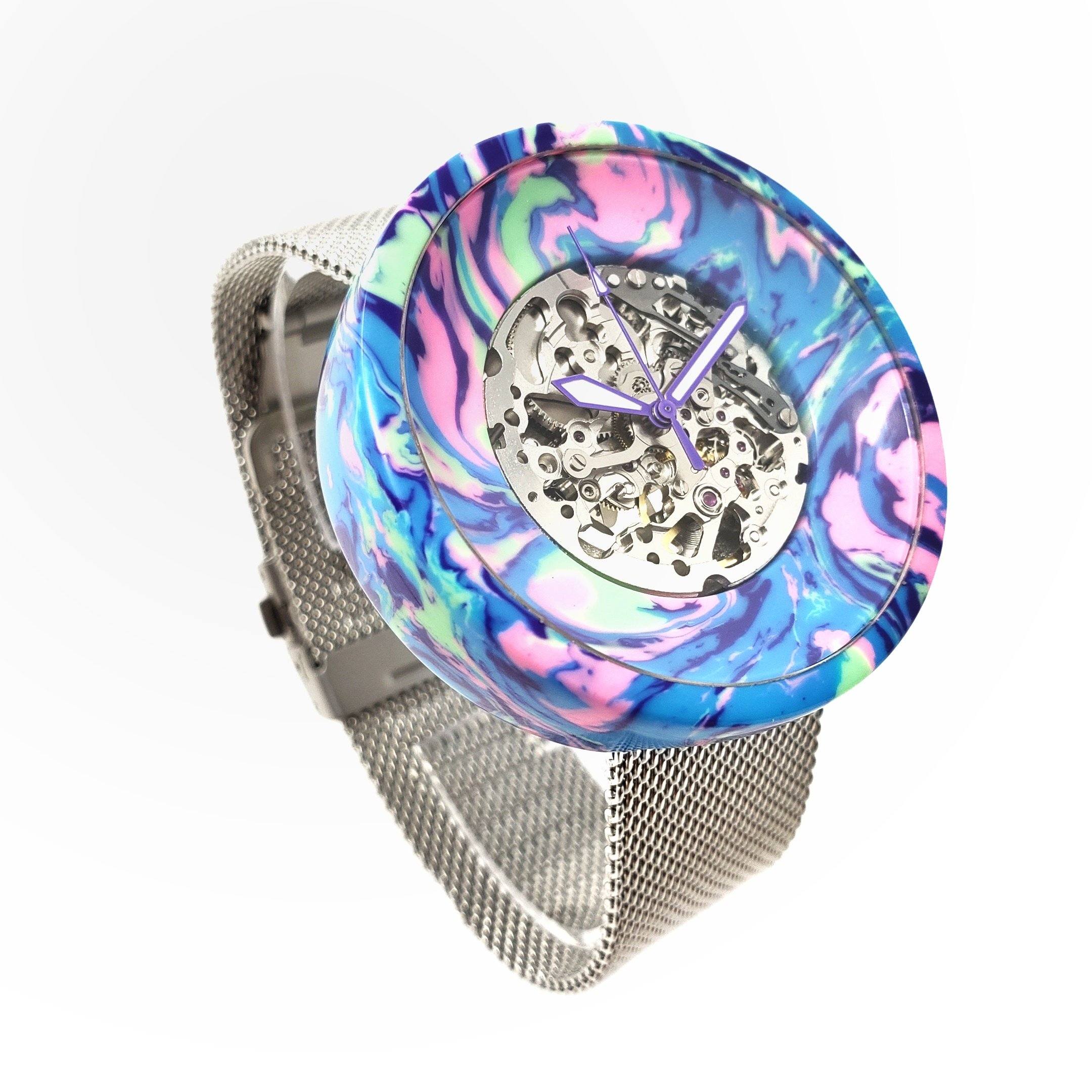 Tie-Dye Resin Watch | Handcrafted in Canada | Maker Watch Co.®