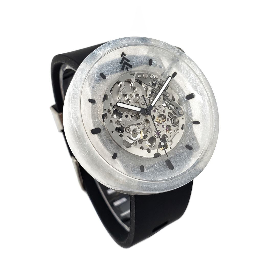 Metallic White Resin Watch | Maker Watch Co.®